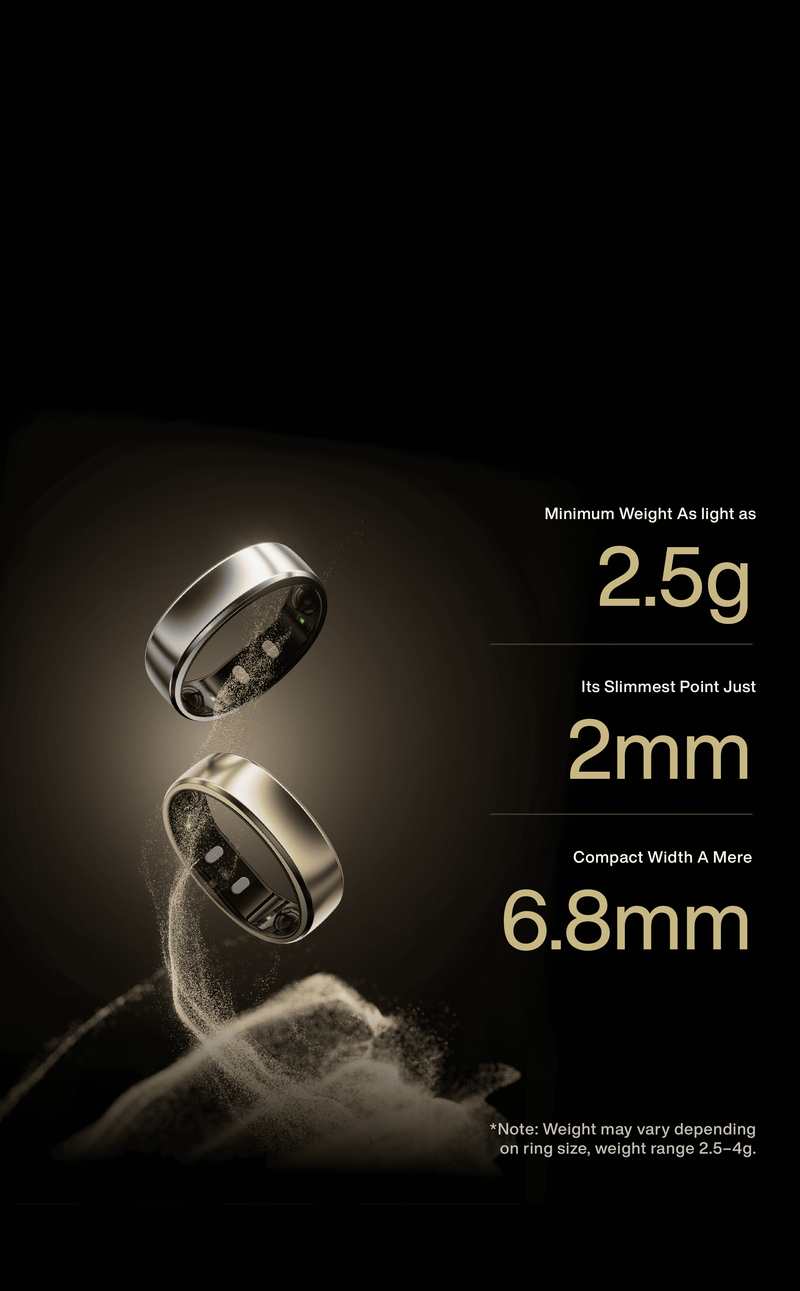 Sleep & Health Smart Ring | SpO2 & ECG Monitor