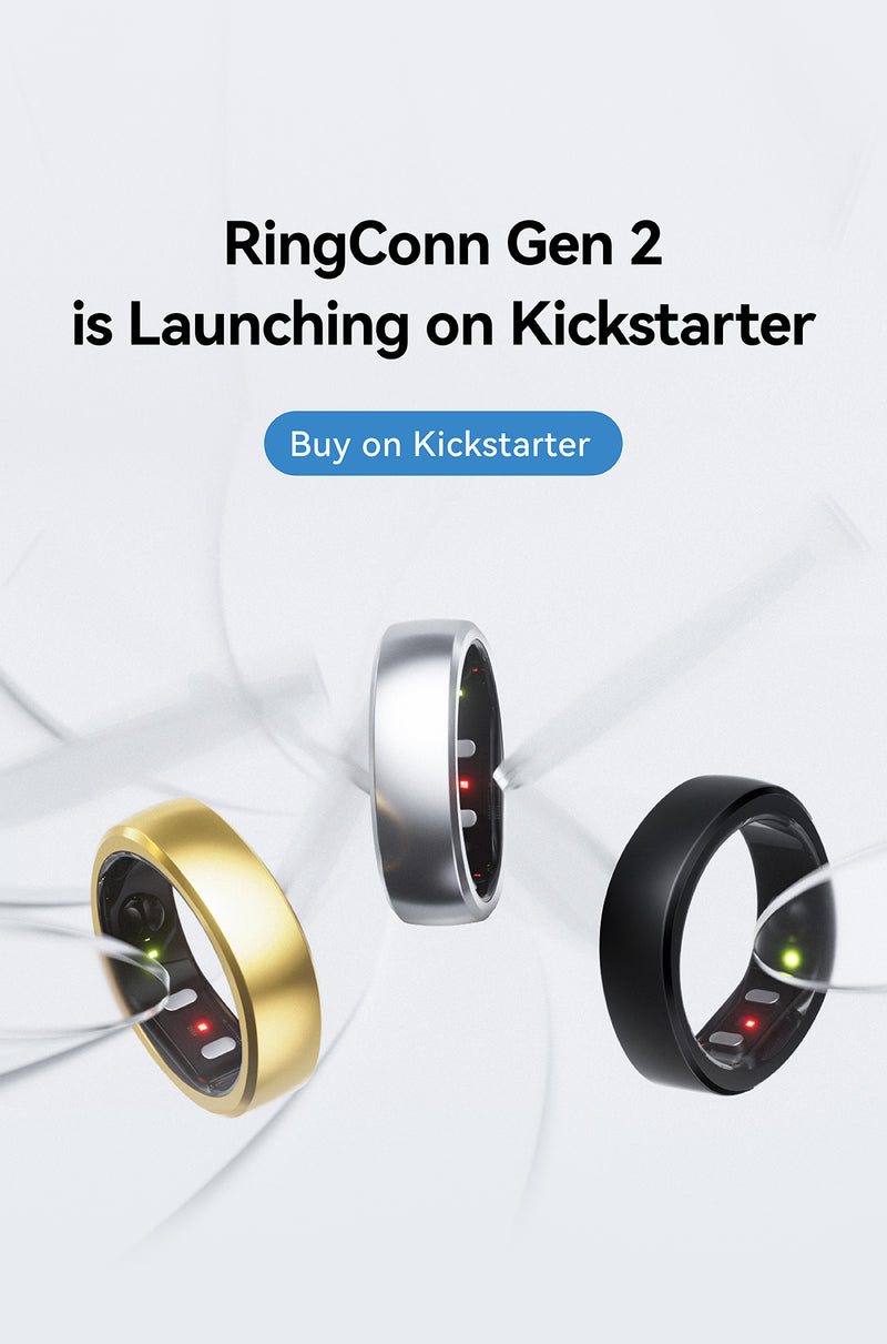 RingConn Smart Ring, Active & Health & Sleep Tracker Rings