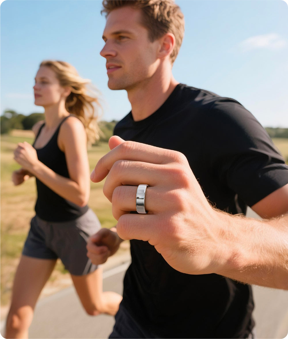 RingConn Smart Ring, Aktiv-, Gesundheits- und Schlaf-Tracker-Ringe