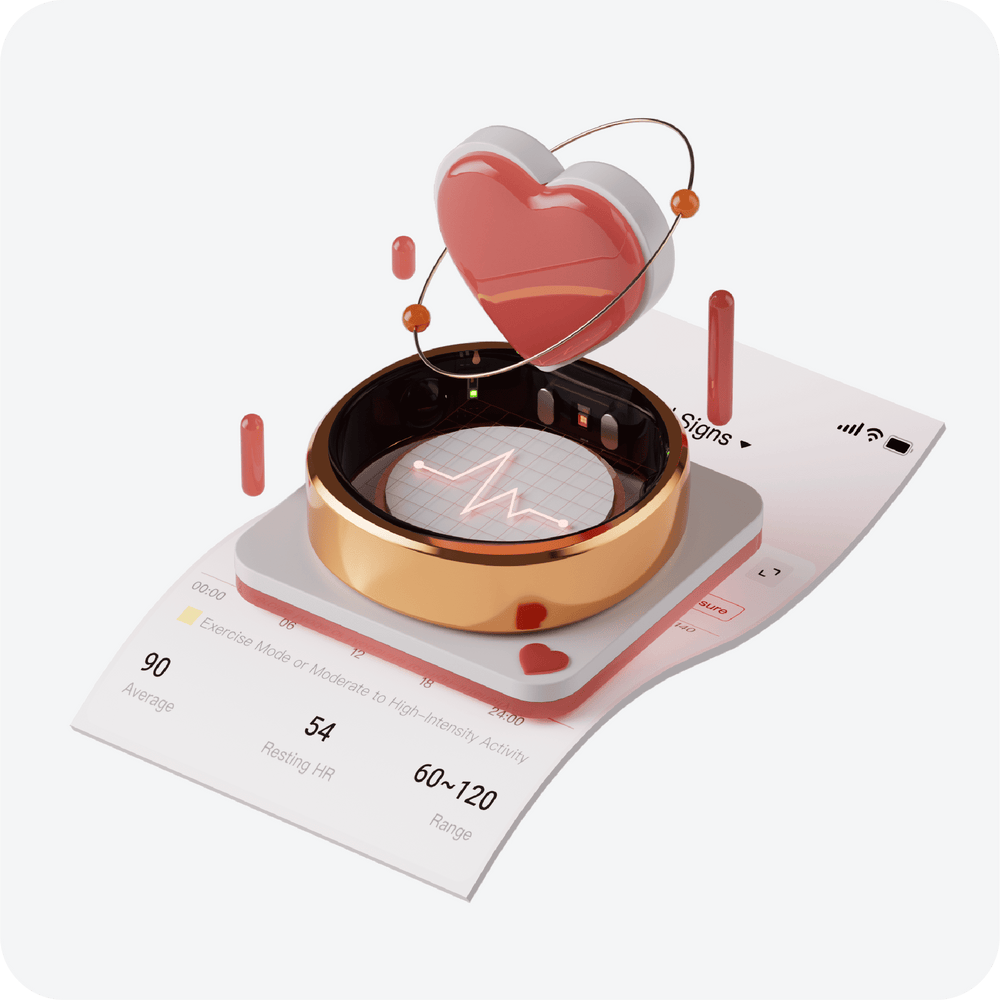 RingConn Gen 2 Smart Ring | Advanced Health & Sleep Tracking