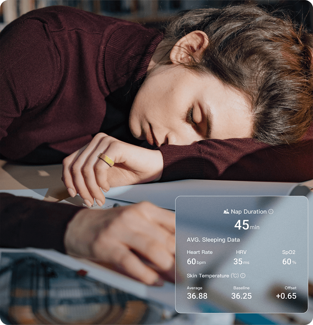 RingConn Smart Ring, Active & Health & Sleep Tracker Rings
